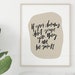 If Your Dreams Don't Scare You They Are Too Small Art Quote Print ...