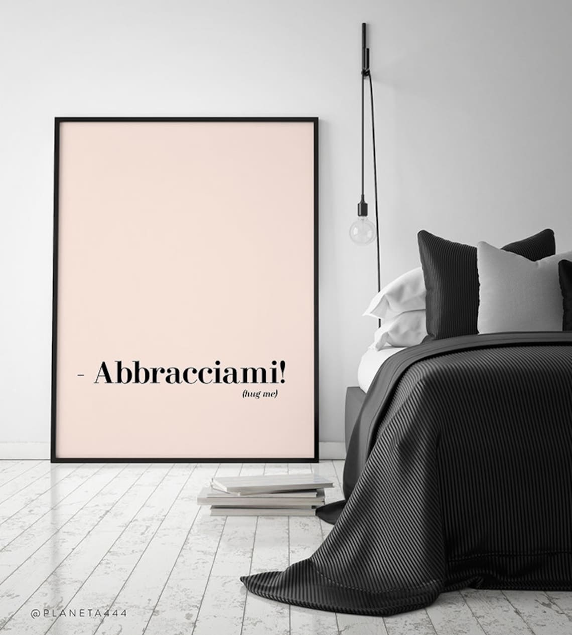 Abbracciami Hug Me Print Italian Love Quote Italian Print - Etsy