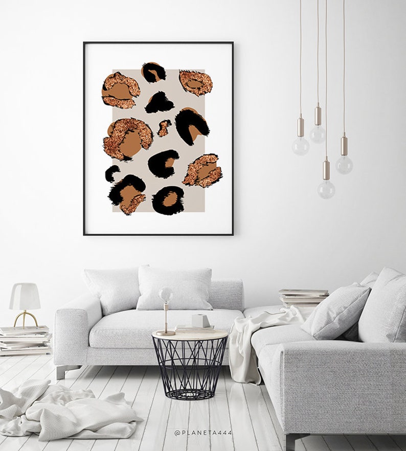 Leopard Print, Glitter Leopard, Animal Prints, Leopard Wall Art, Big ...