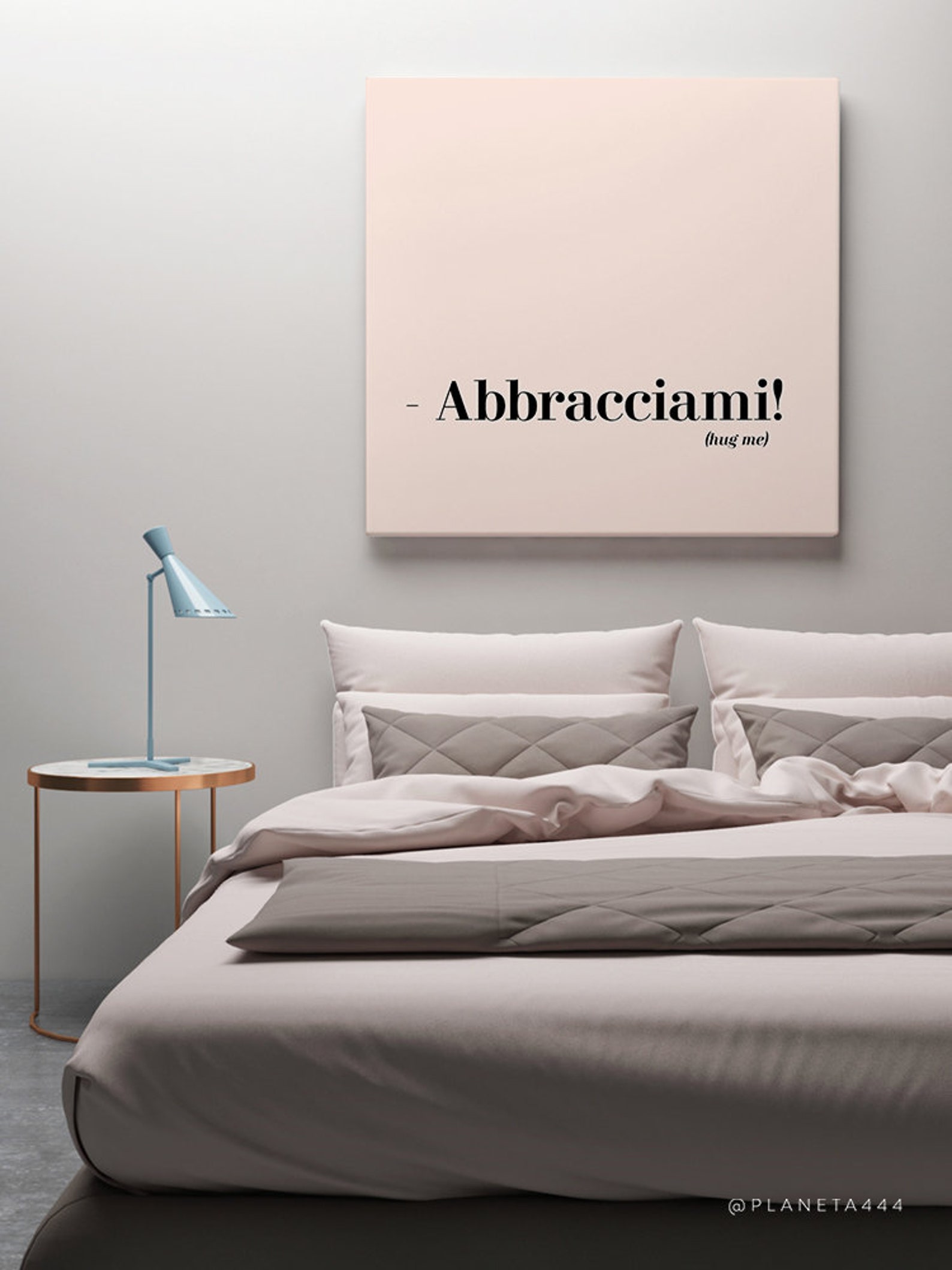 Abbracciami Hug Me Print Italian Love Quote Italian Print - Etsy