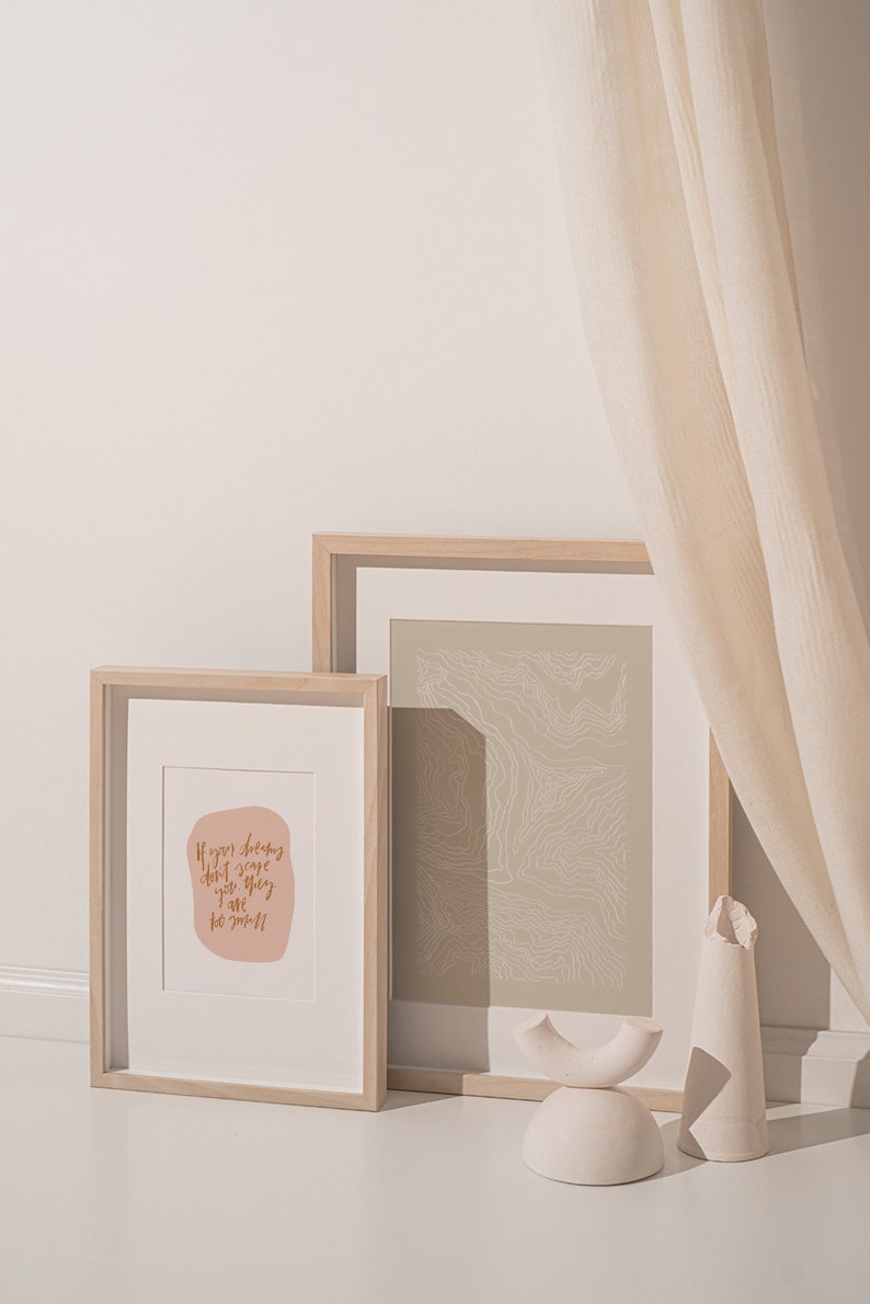 If Your Dreams Don't Scare You They Are Too Small Art - Etsy