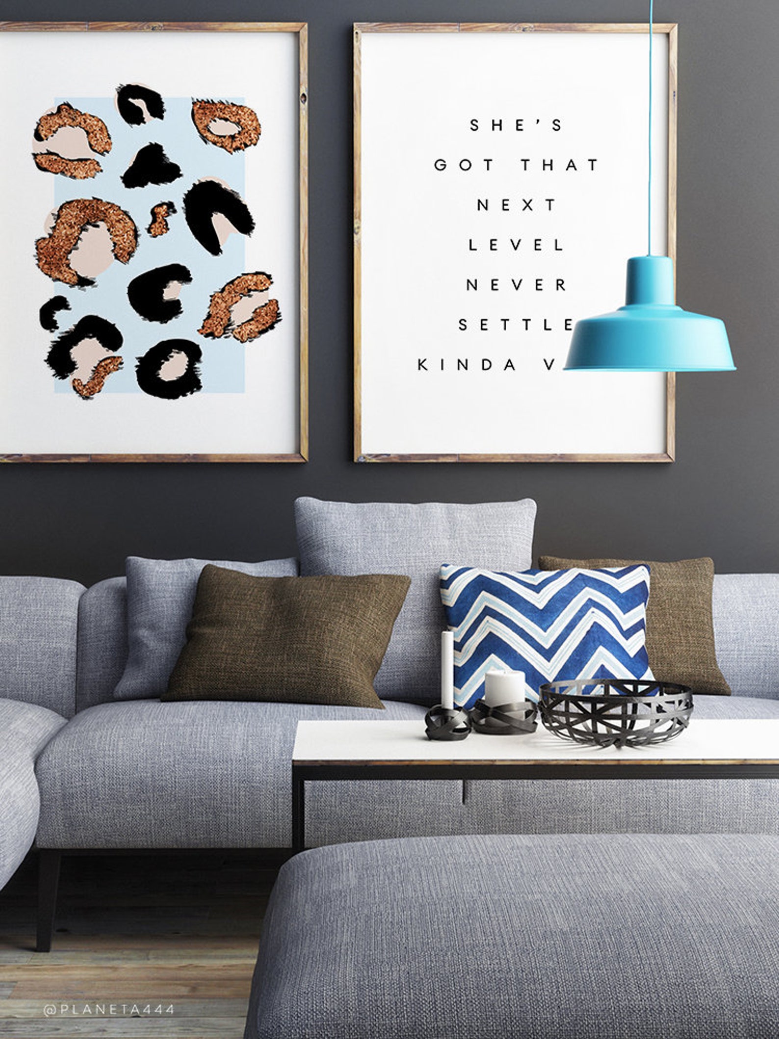 Leopard Print Glitter Leopard Bronze Decor Leopard Wall - Etsy