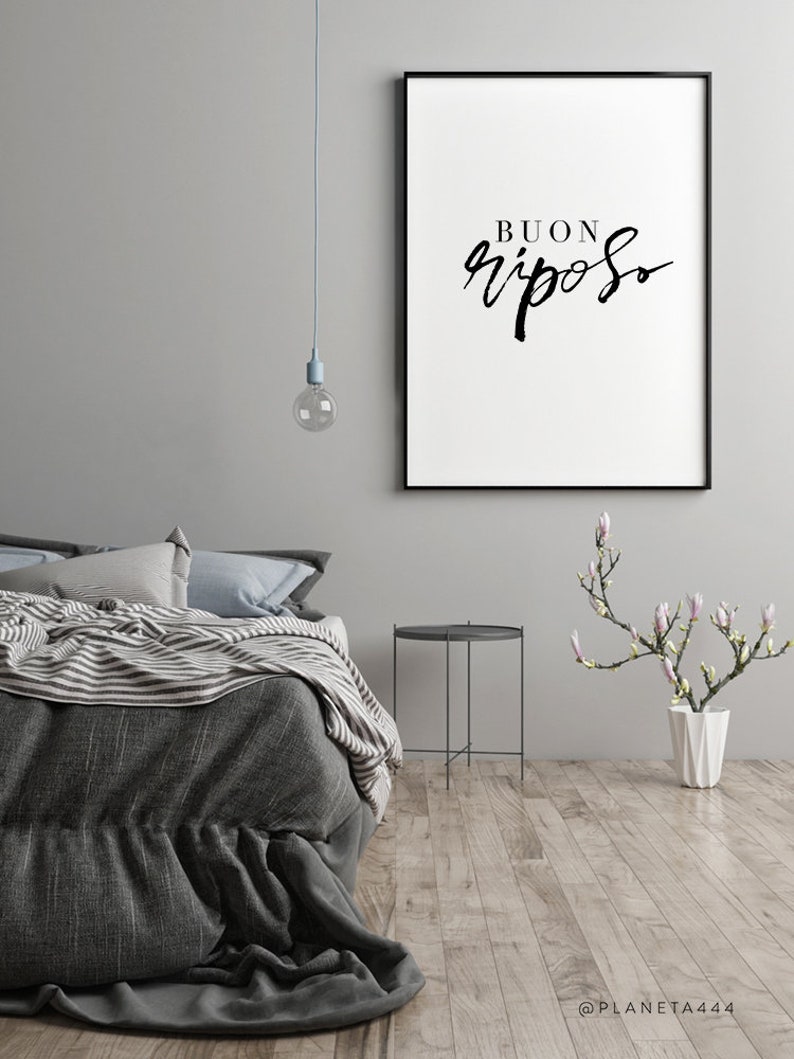Buon Riposo Have A Good Rest Relax Now Italian Words - Etsy