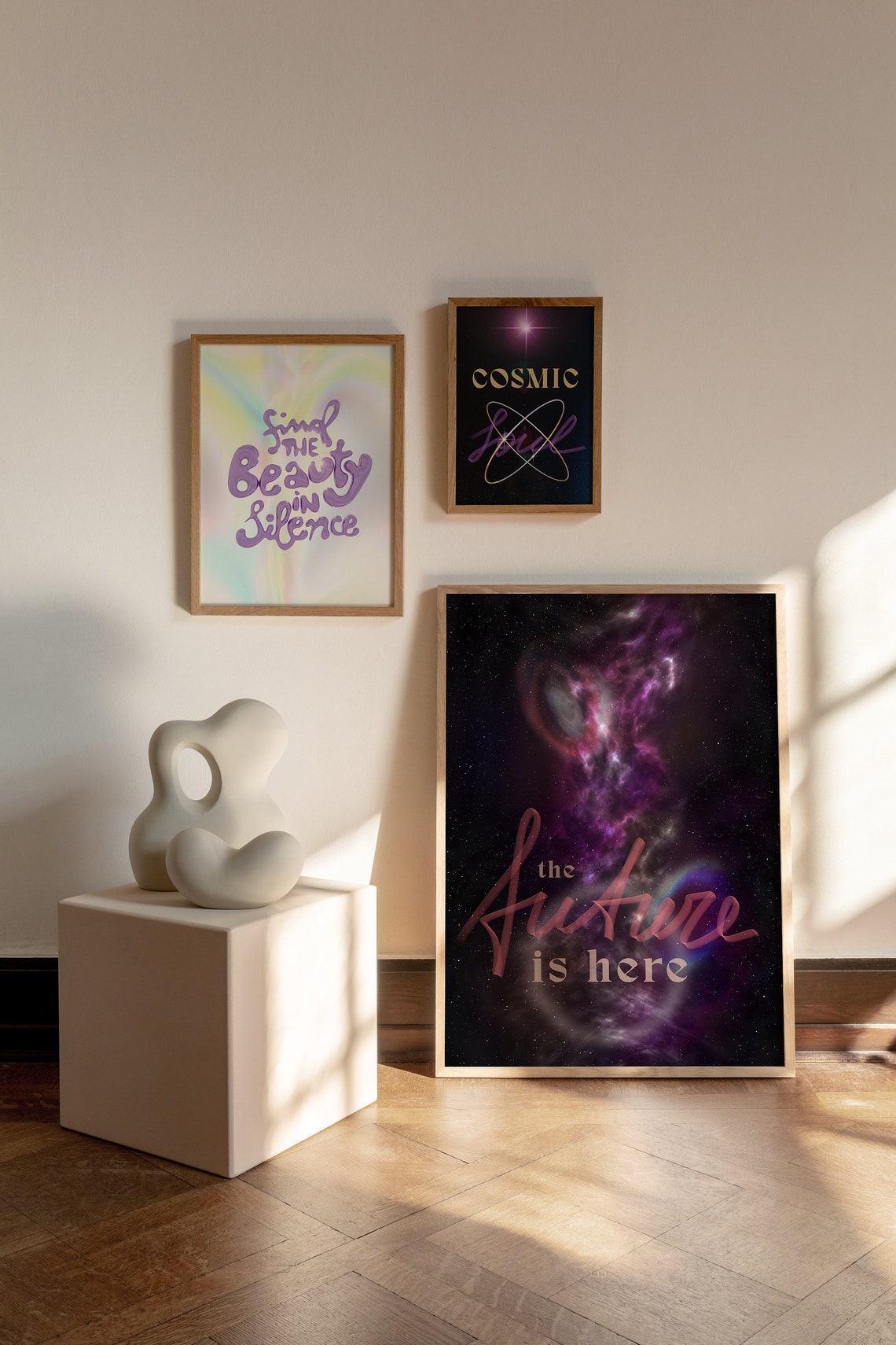 Cosmic Soul Art Print 3D Universe Poster Futuristic Multiverse - Etsy
