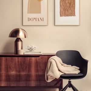 Domani Italian Art Print Tomorrow Italian Word Poster Modernist Italian ...