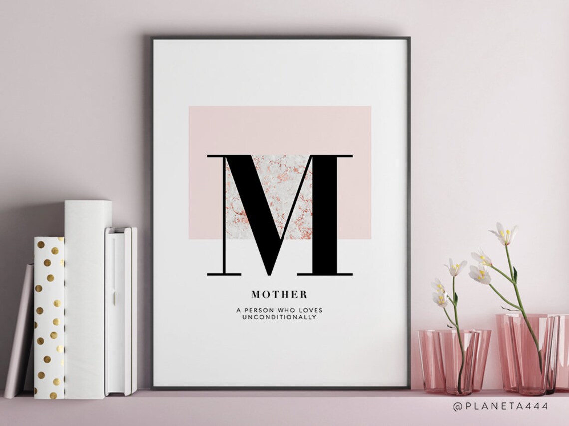 Mother's Day Print Mother Quote Mum Art Mom Print - Etsy