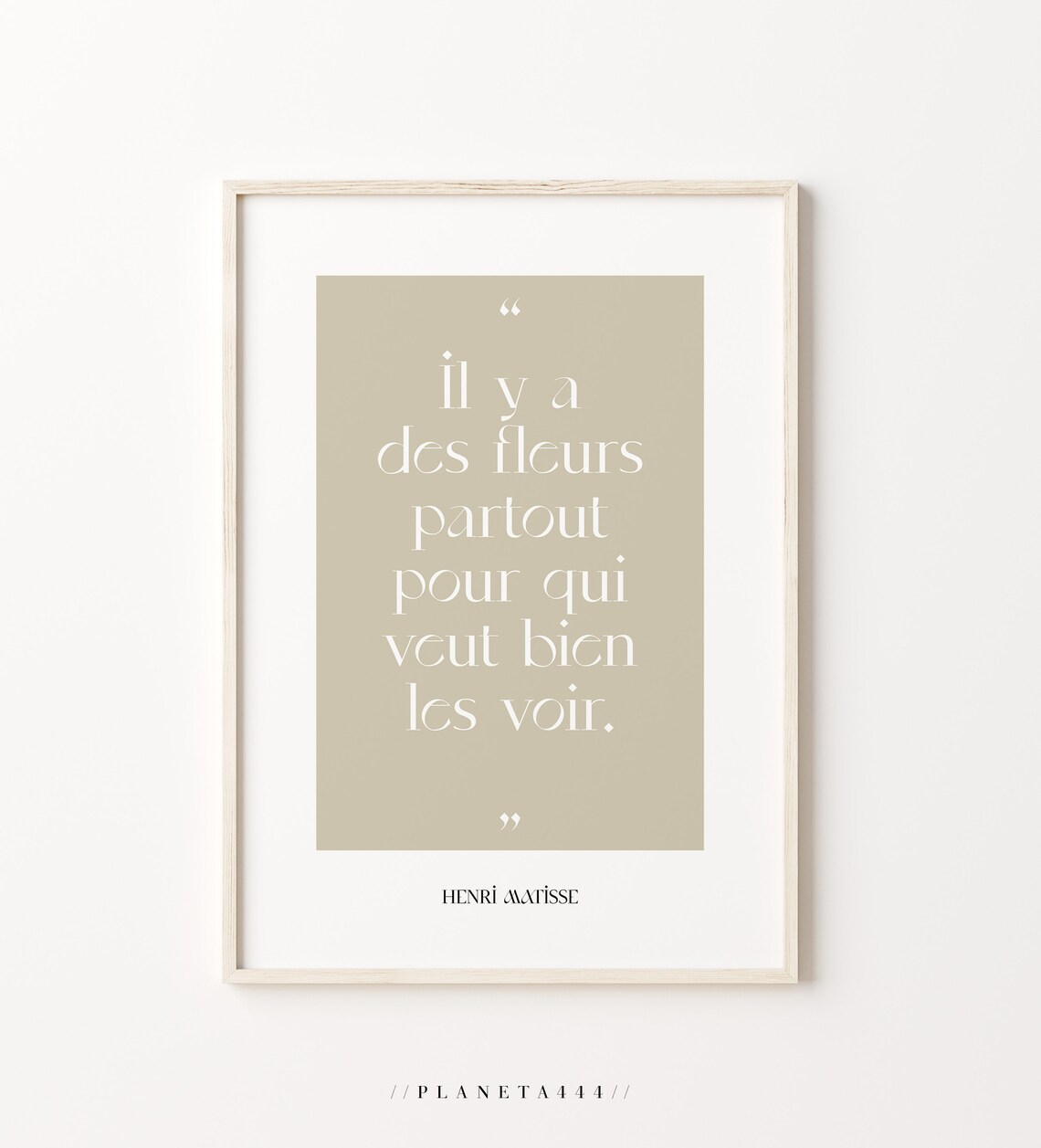 Henri Matisse Quote Art Print There Are Flowers Inspiring Words Art ...
