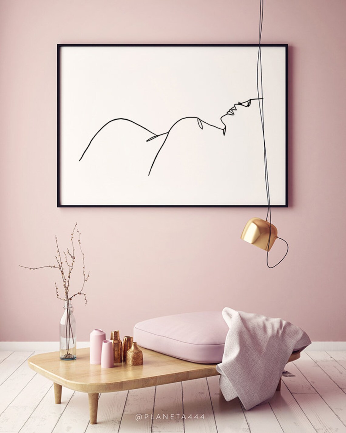 Abstrakter Akt Kunstdruck Feminine Linie Kunst Poster Liegende - Etsy.de