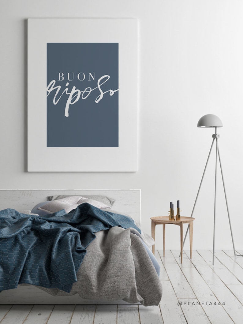 Buon Riposo, Have A Good Night, Italian Saying, Italian Quote, Italian ...