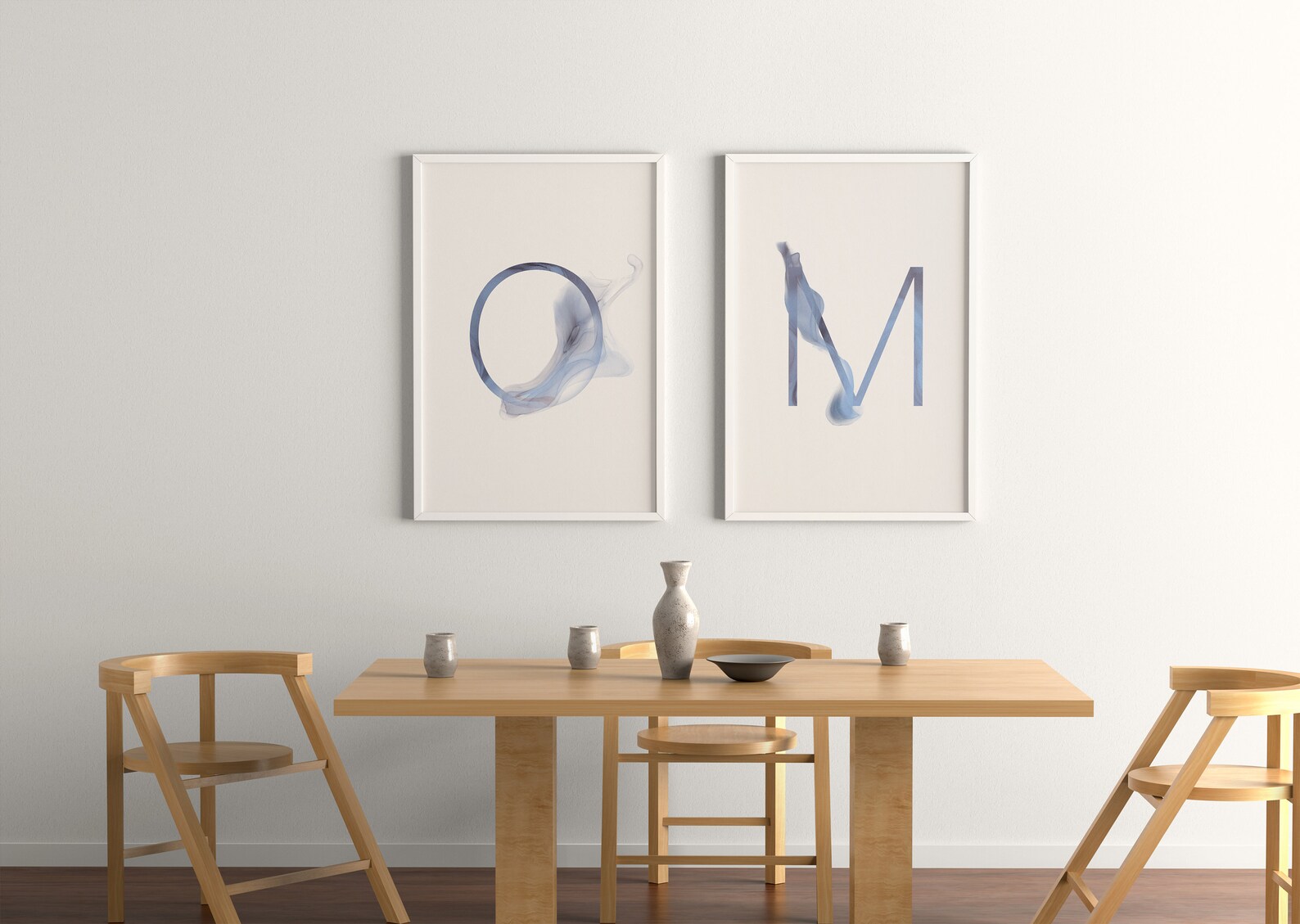 Zen Alphabet Art Print Personalized Initials Art Print Custom - Etsy
