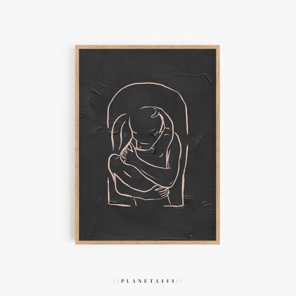 Embrace Sketch - Etsy