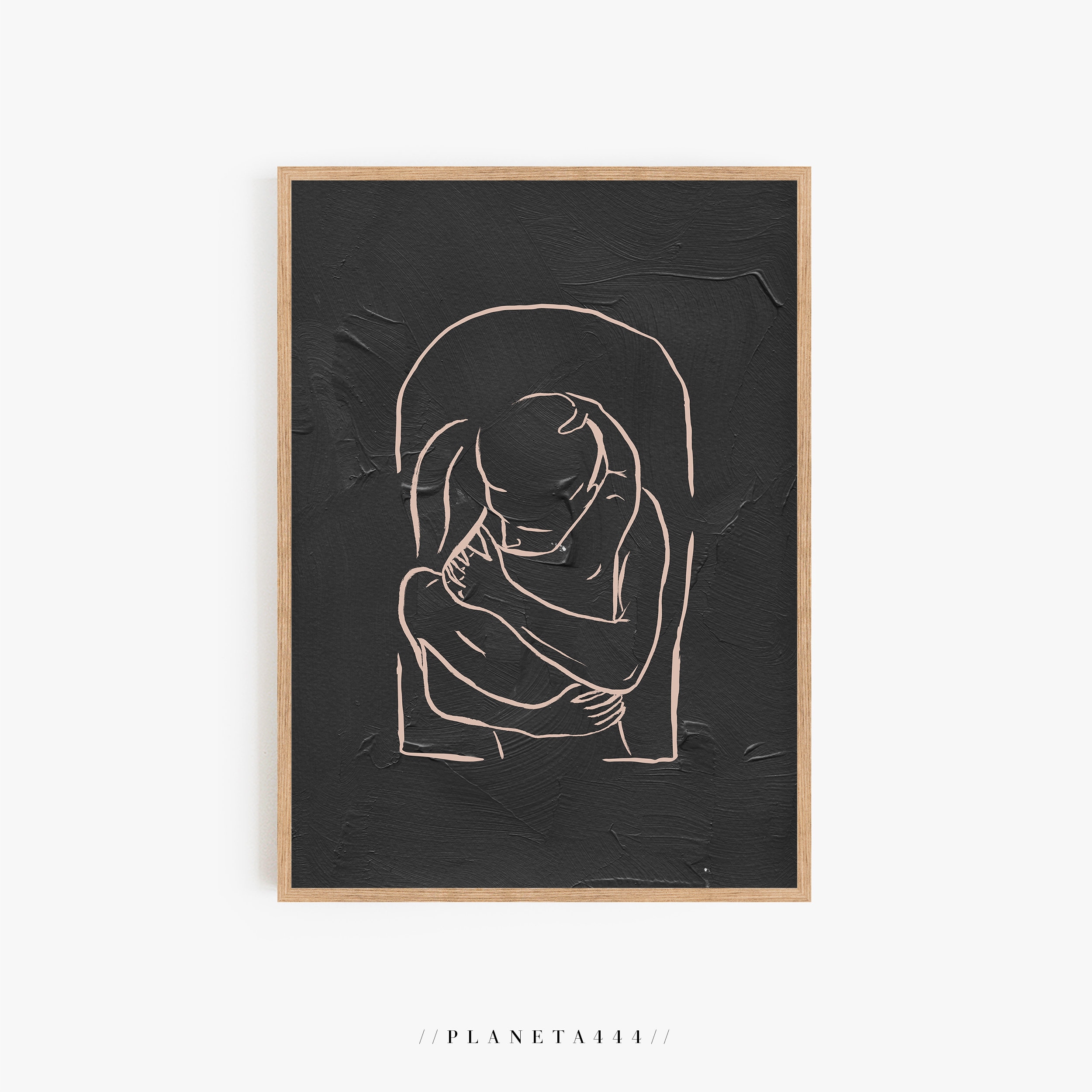 Lovers Embrace Sketch