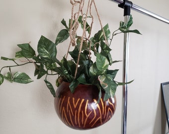 Hanging Gourd Pot - Etsy