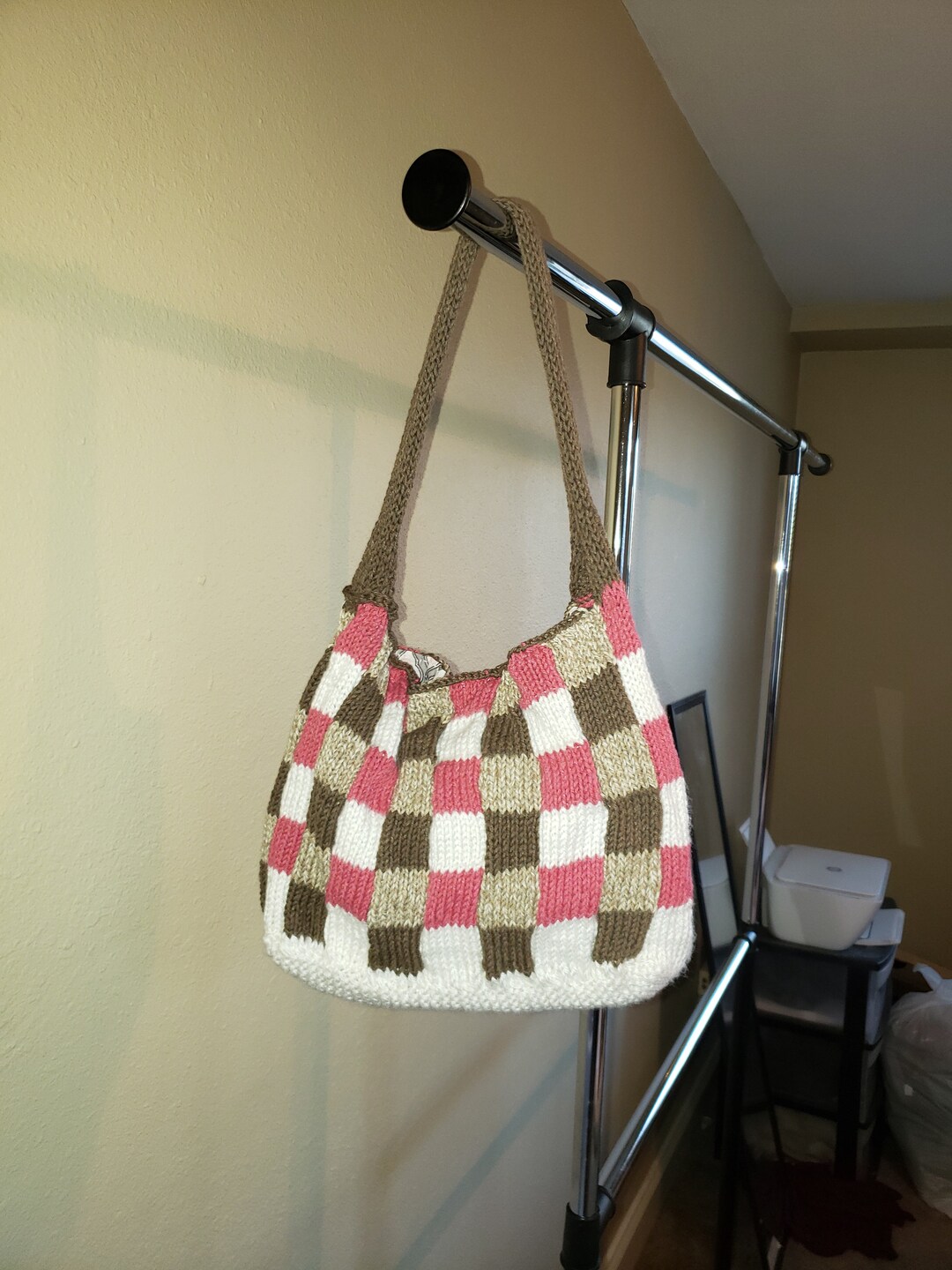 Checkered Bag - Etsy