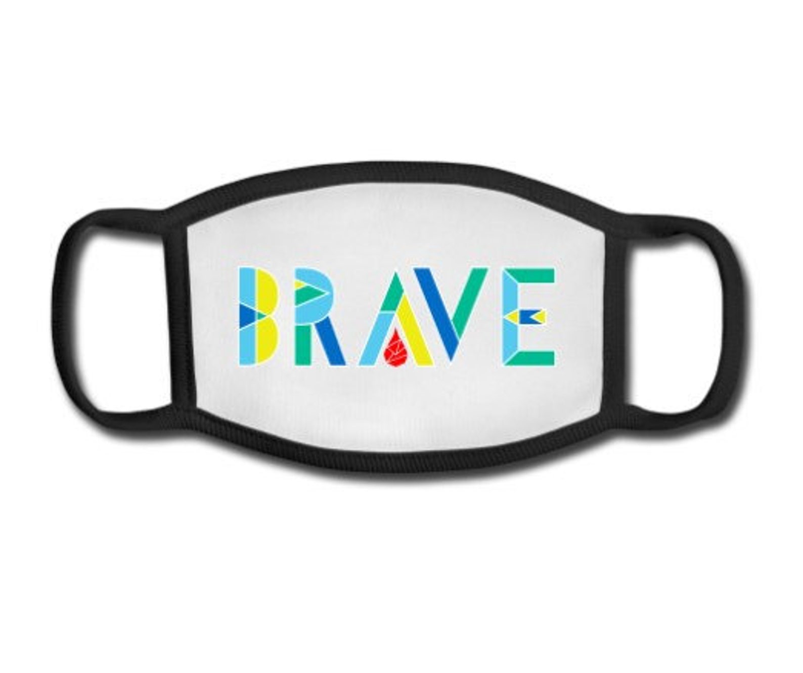 BRAVE Face Mask Kid or Adult 2 Color Options - Etsy