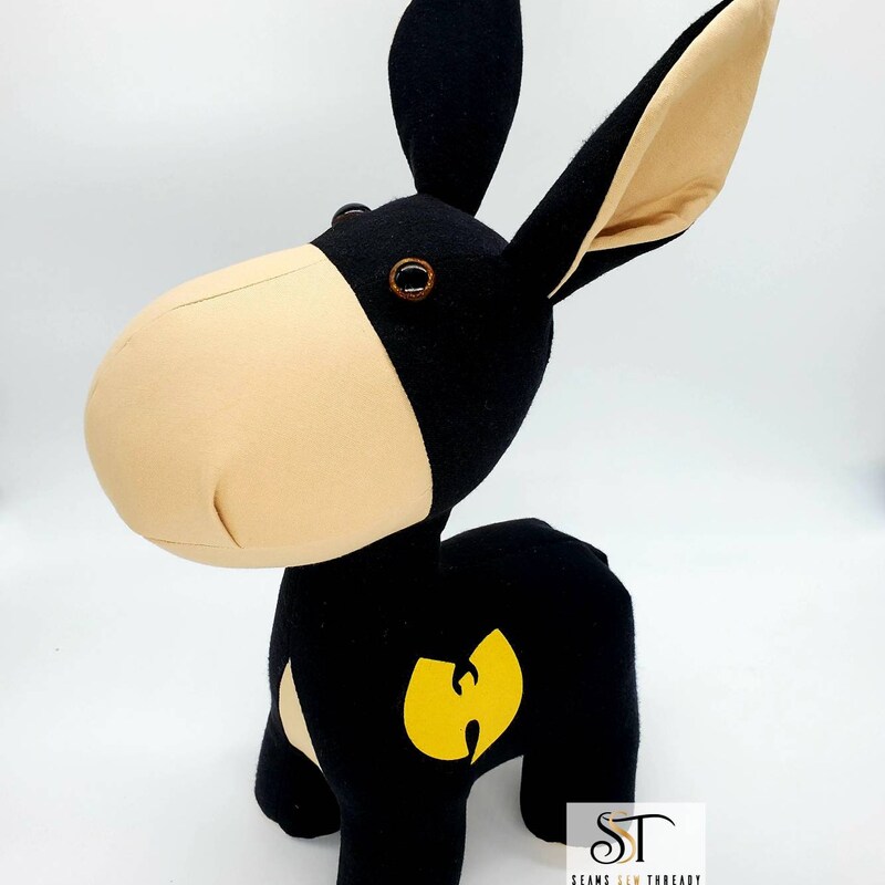 Stuffed Donkey - Etsy