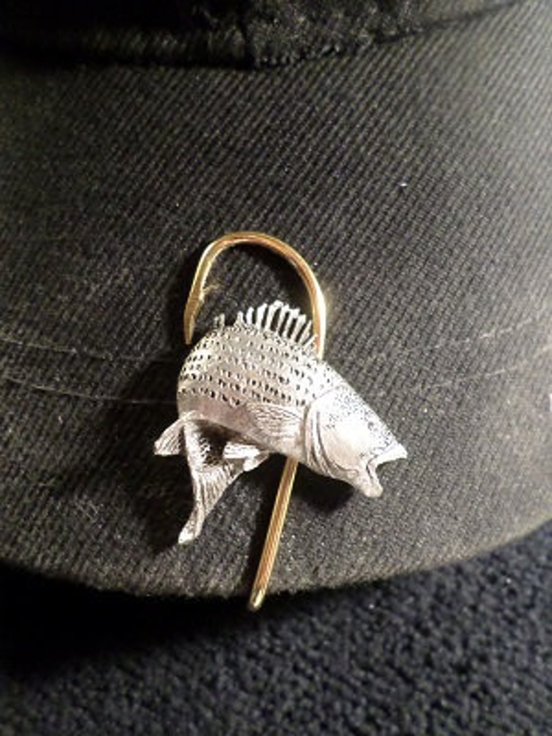 New..striped Bass Fish Hat Hook - Etsy