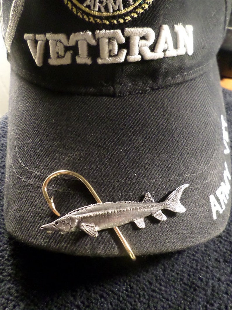 New ..sturgeon Fish Hat Hook | Etsy