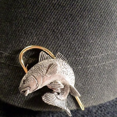 New Largemouth Bass Fish Hat Hook - Etsy