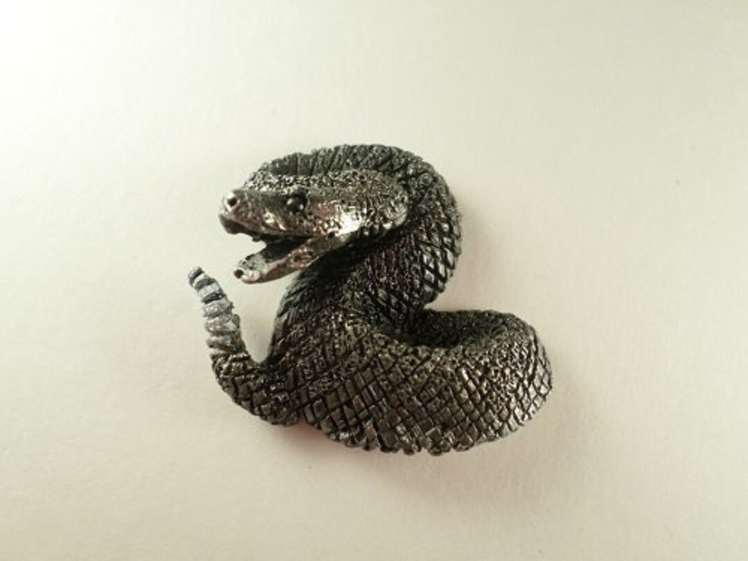 New Timber Rattlesnake Pendant - Etsy
