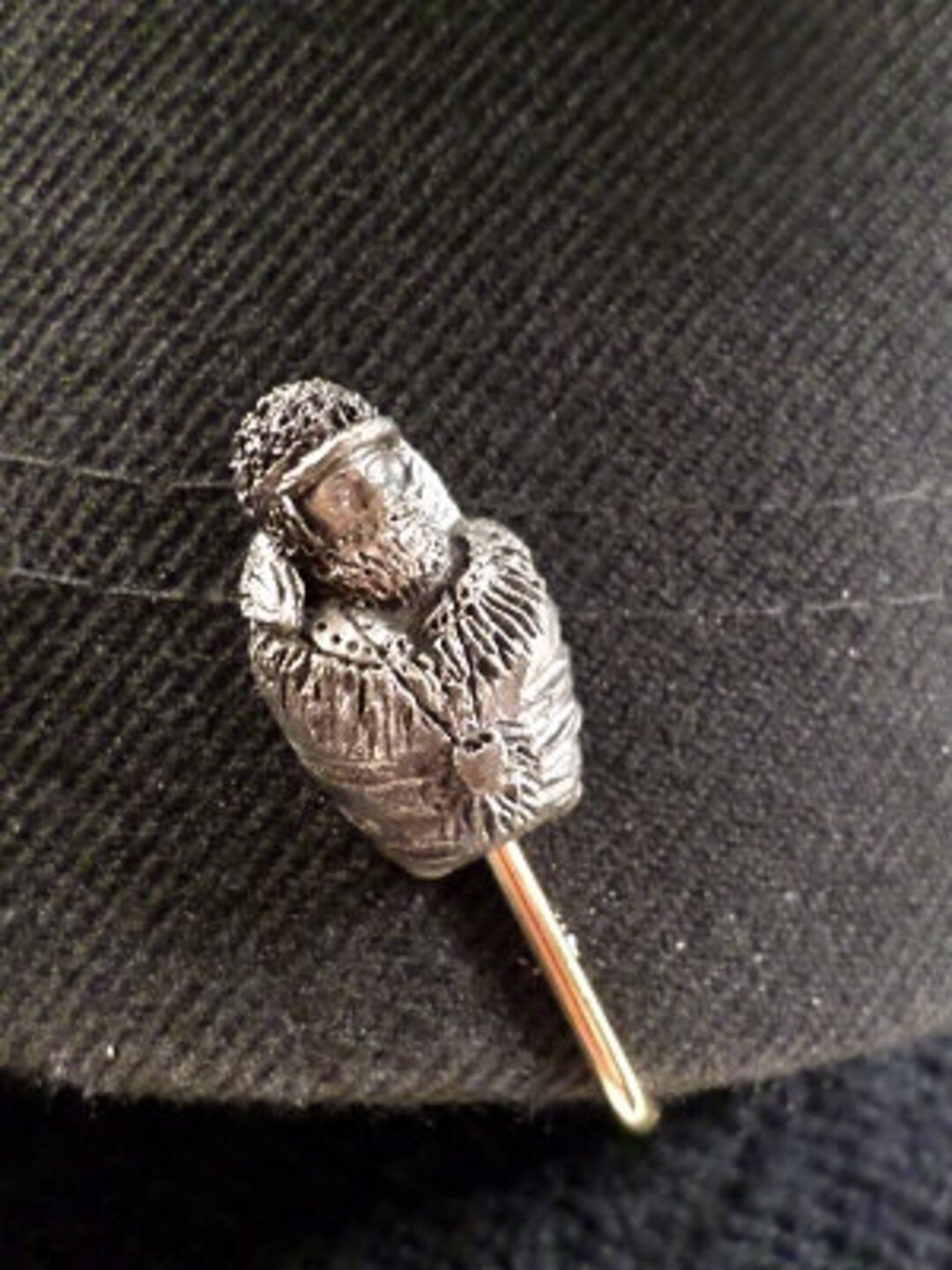 New Mini Sculpture { Mountain Man } Hat Clips - Etsy