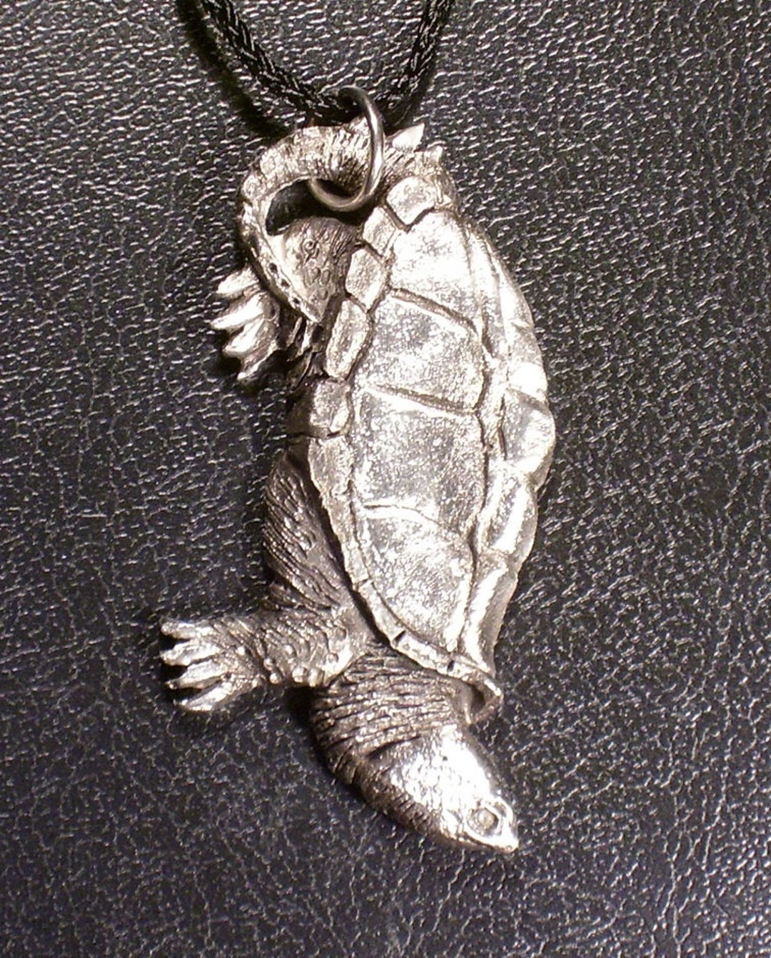 Snaping Turtle Pendant " New Design "... - Etsy