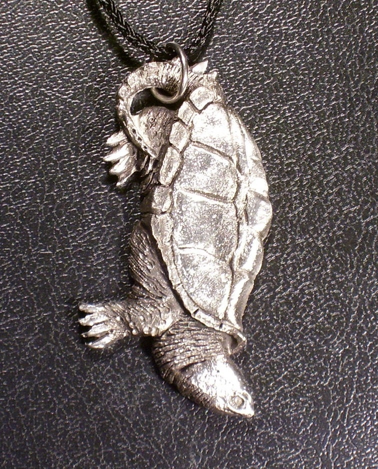 Snaping Turtle Pendant New Design ... - Etsy