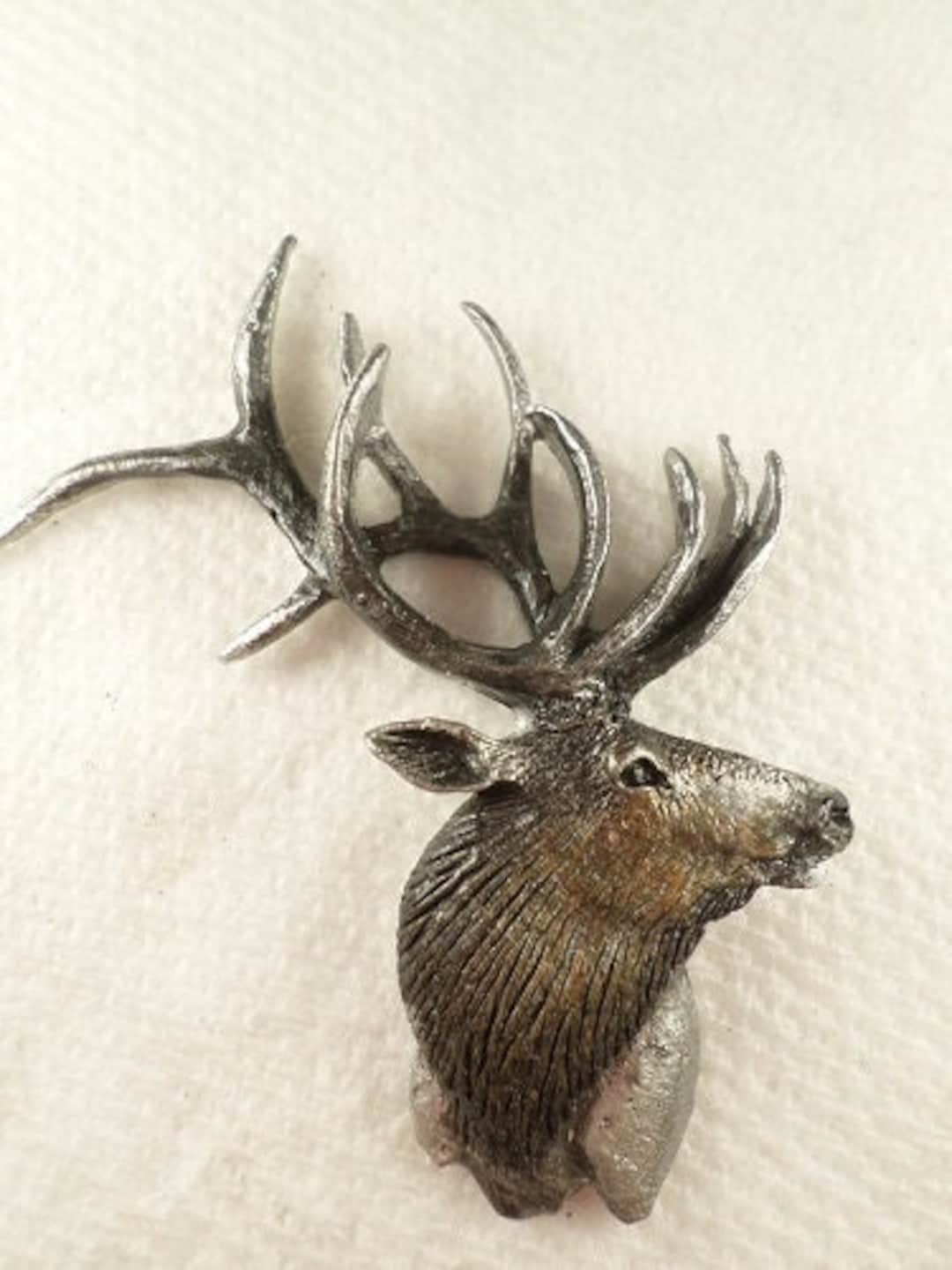 New Bull Elk Pendant - Etsy