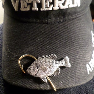 New Bluegill Fish Hat Hook - Etsy