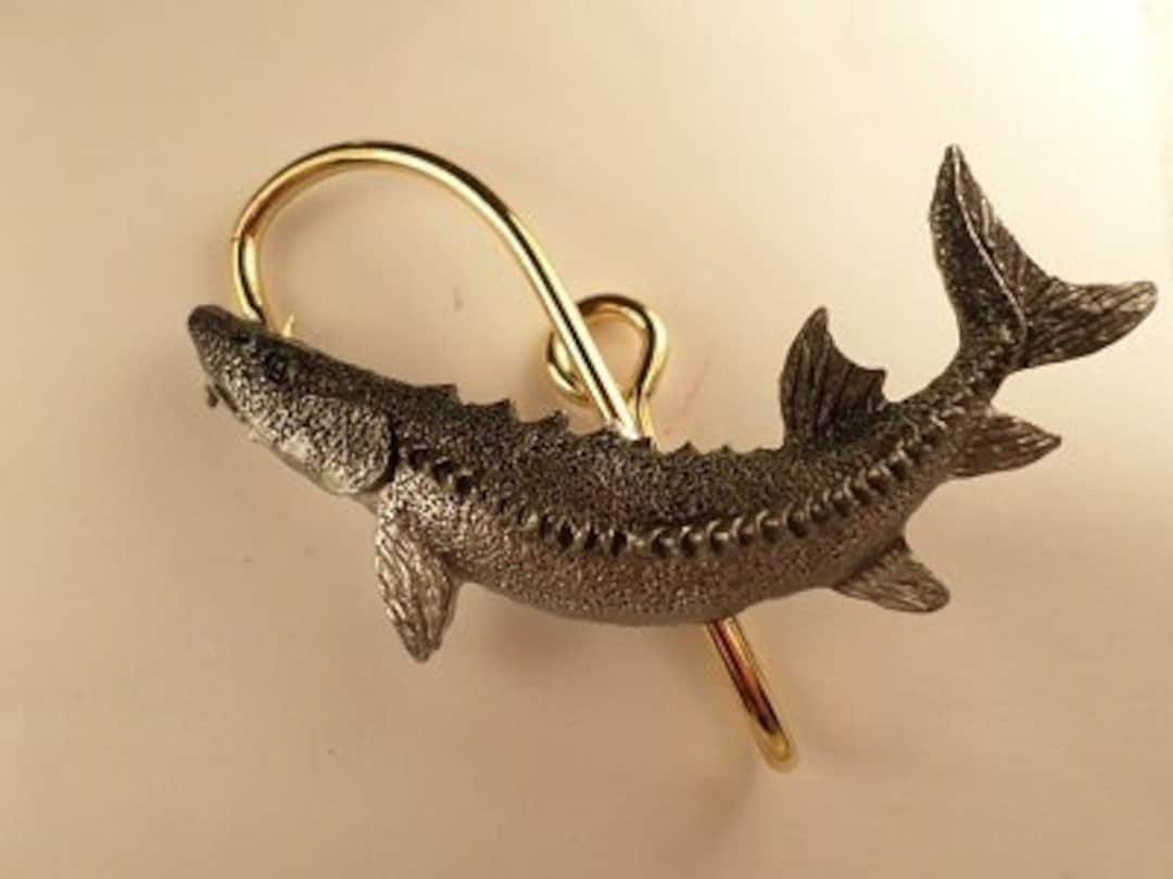 New ..sturgeon Fish Hat Hook - Etsy