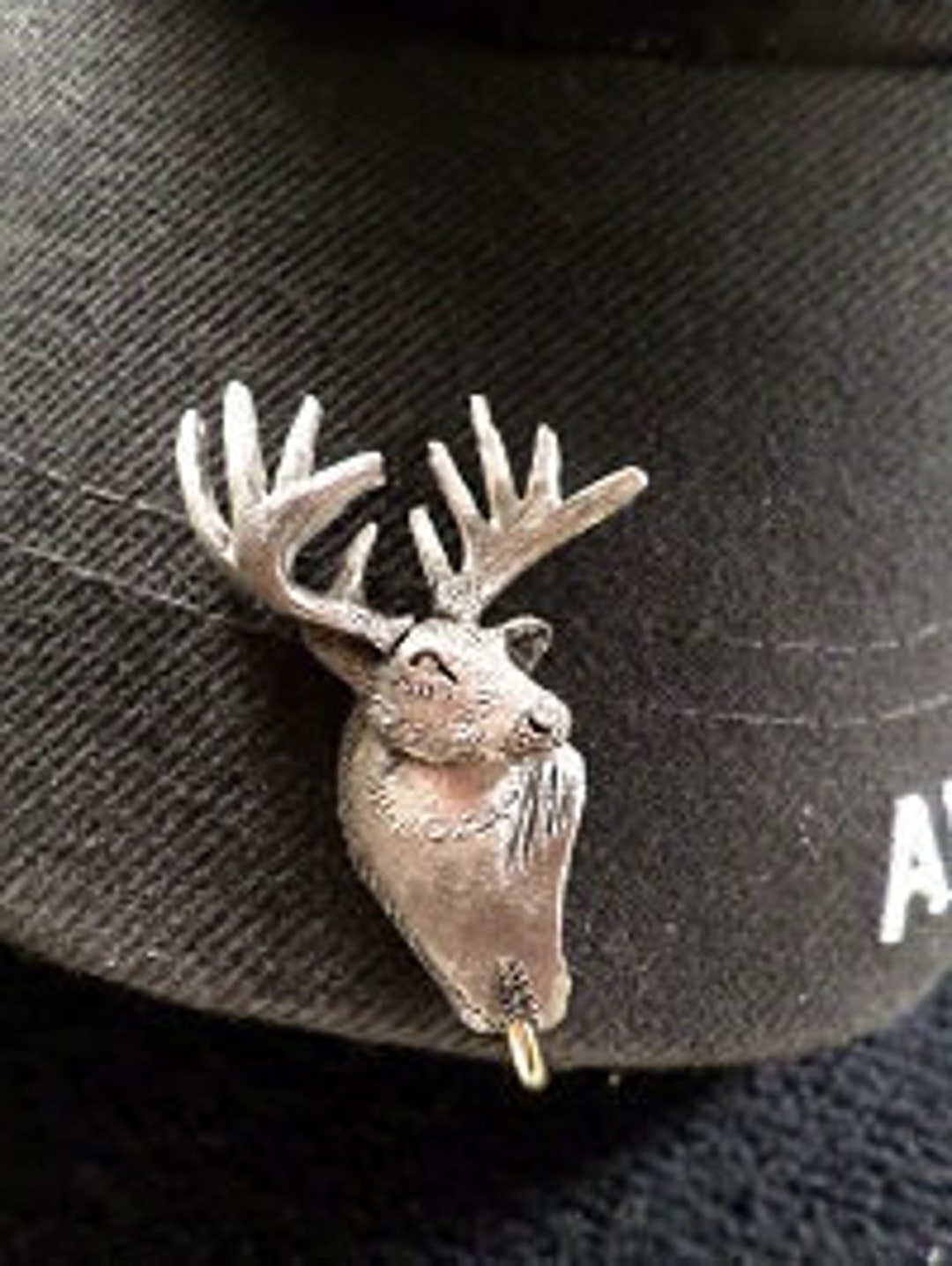 New Whitetail Deer Hat Clip - Etsy