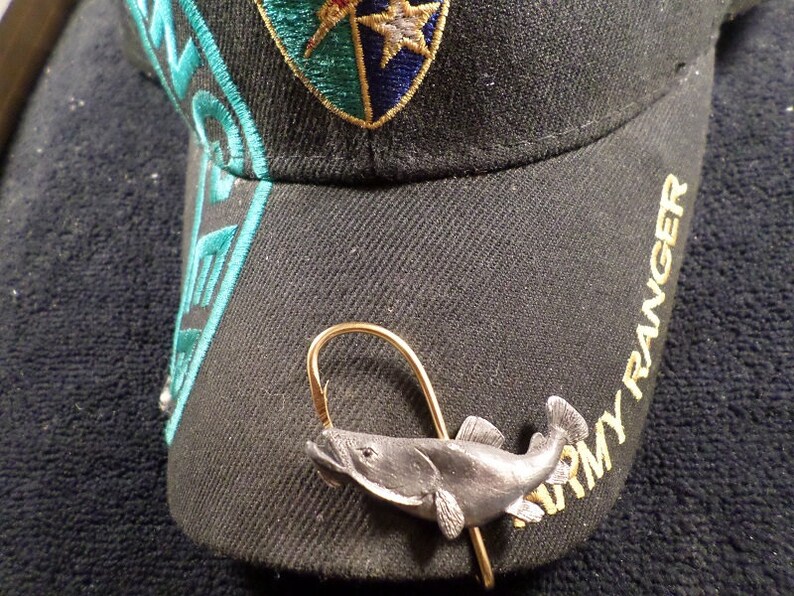 Flathead Catfish Hat Hook - Etsy