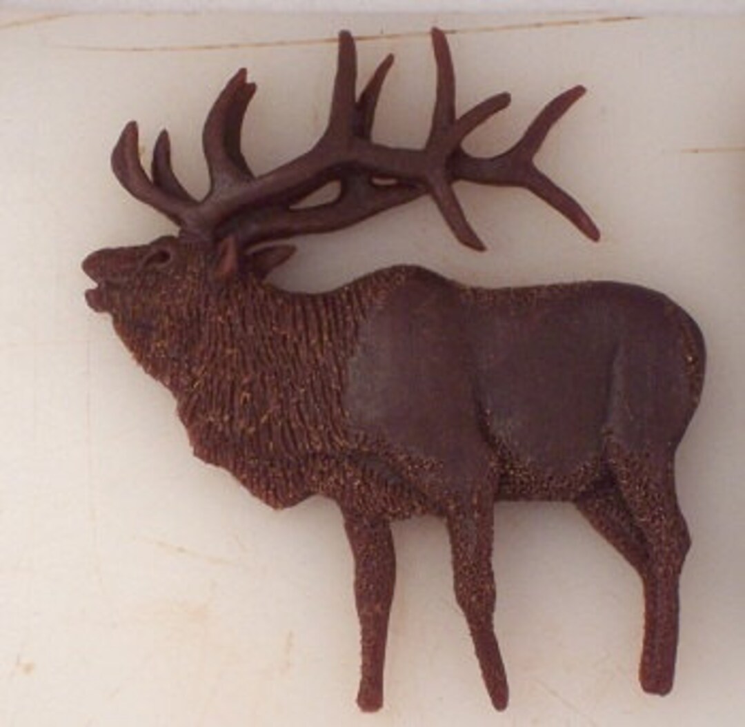 Bugling Bull Elk Jewelry Pendent - Etsy