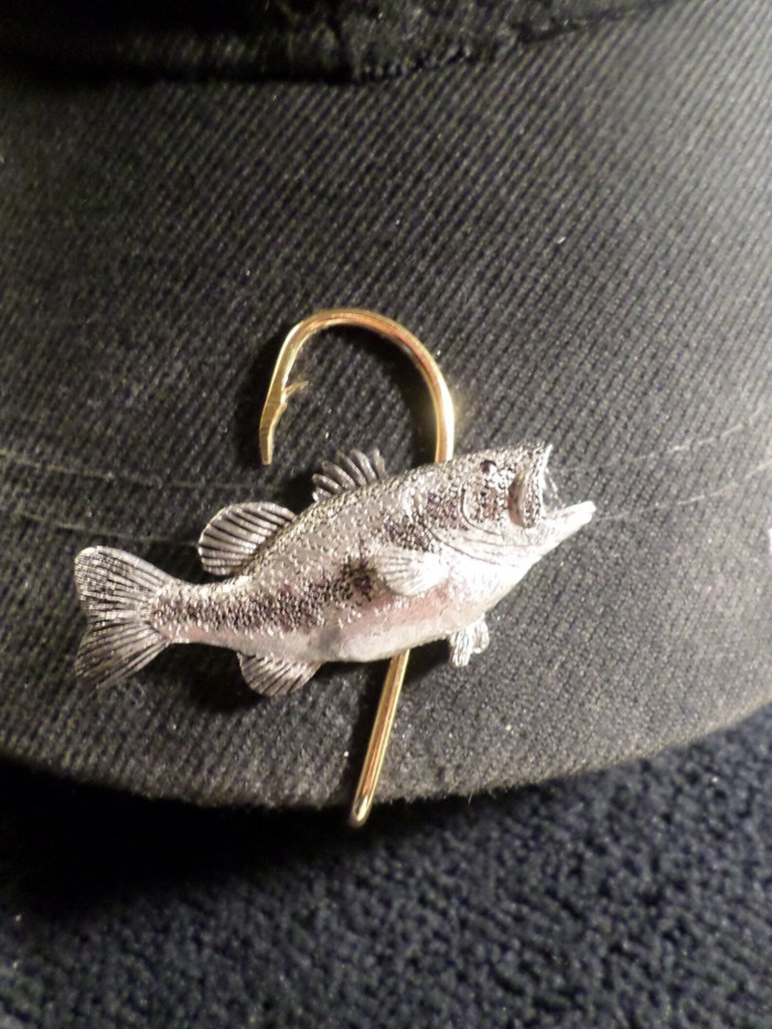 New Largemouth Bass Fish Hat Hook - Etsy