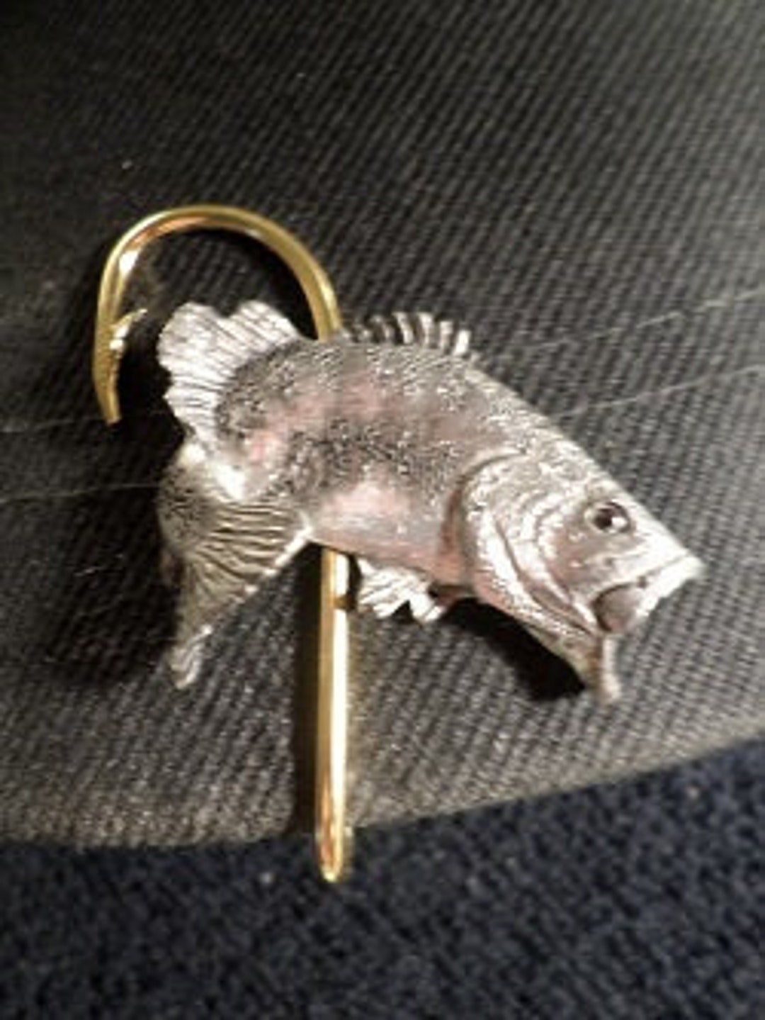 New..largemouth Bass 2 Hat Hook - Etsy