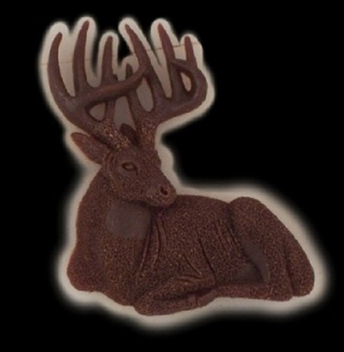 Large Bedded Buck Pendent | Etsy