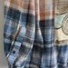 Bleach Distressed Flannel Shirt Men's Size XLT Floral - Etsy