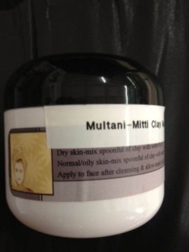 Customized Multani Mitti Clarifying Clay Mask/fuller's Earth - Etsy