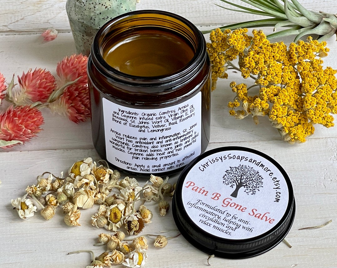 Pain B Gone Salve Arthritis Salve Comfrey Salve Pain Salve Arnica Salve ...