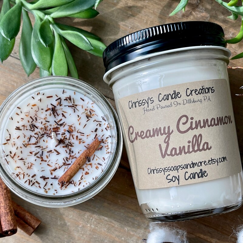 Cinnamon Candles - Etsy