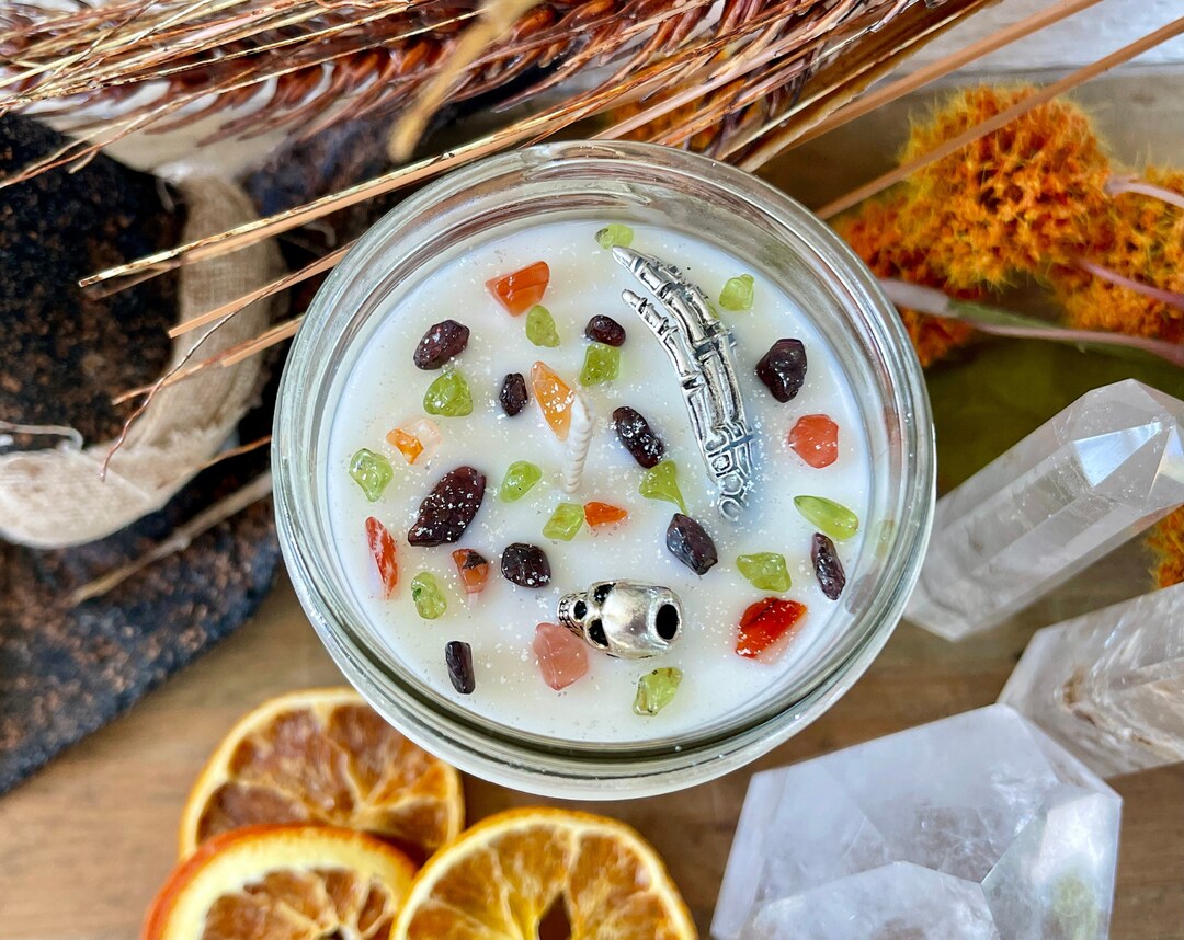 Zombie Punch Crystal Candle Halloween Candle Holiday Candle Fall Candle ...