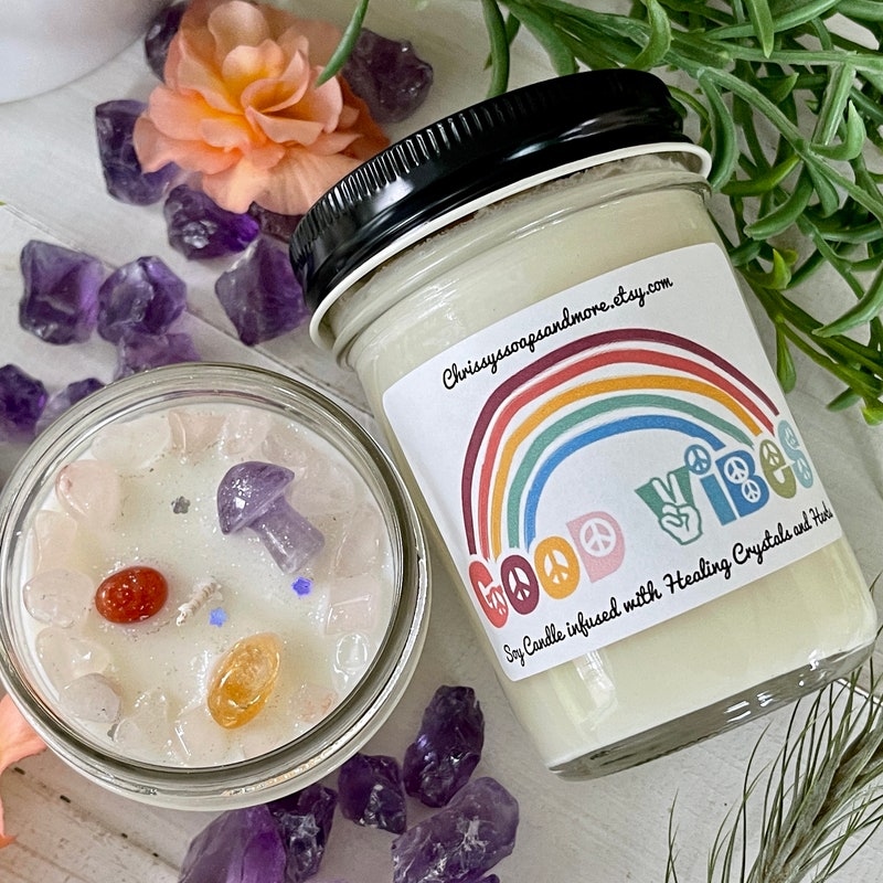 Rainbow Candles - Etsy