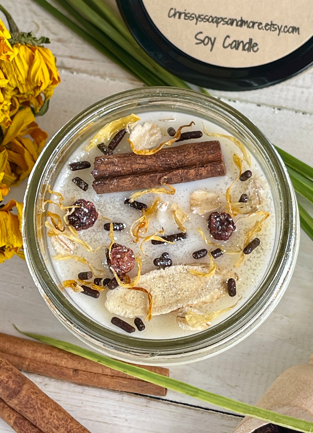 Breakfast Scented Soy Candle: Handmade Food Scent, Farmhouse Decor - Etsy