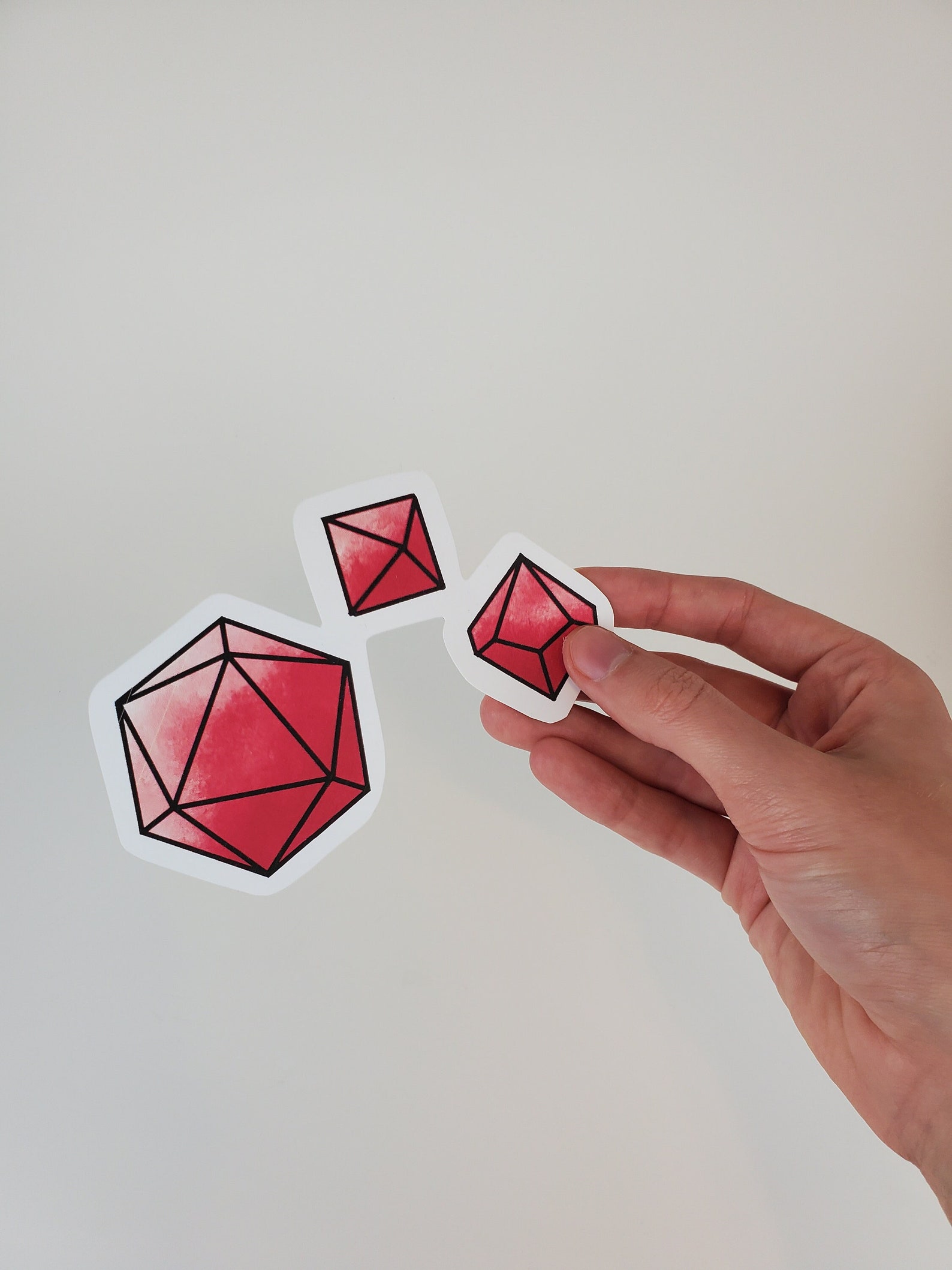 Dice Set Vinyl Sticker Made To Order | Etsy