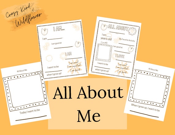 All About Me - Etsy