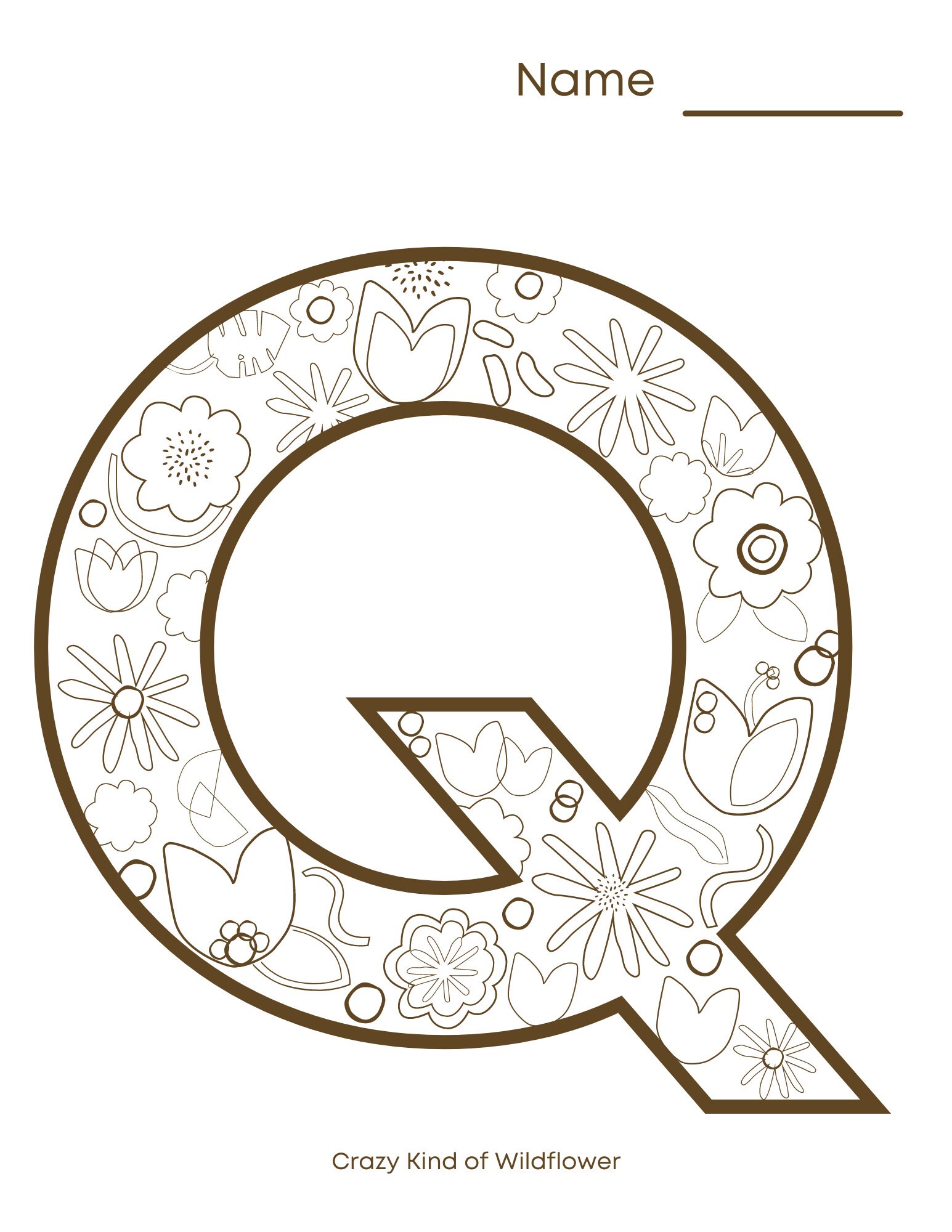 Alphabet Coloring Pages - Etsy