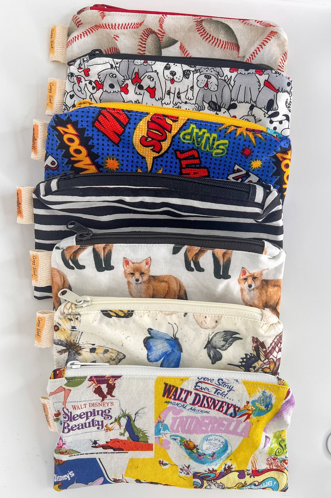 Reusable Snack Pouches, Zipper Snack Pouches, Personalized Snack ...