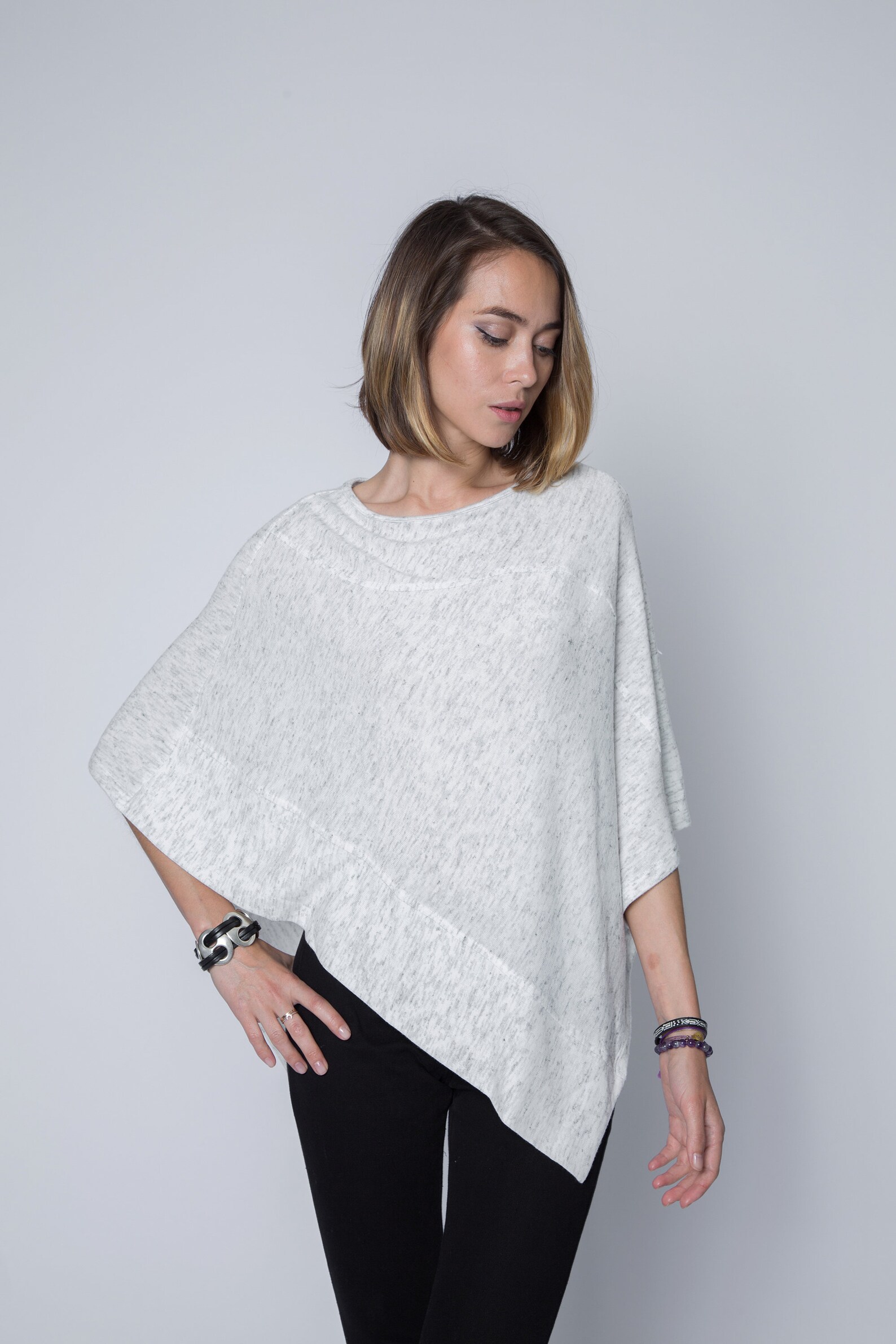 Poncho Shawl / Poncho Long / Gift Ideas for Her / Dressy Poncho ...
