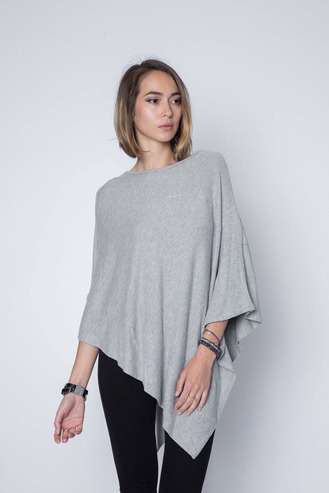 Poncho Shawl / Poncho Long / Gift Ideas for Her / Dressy Poncho ...