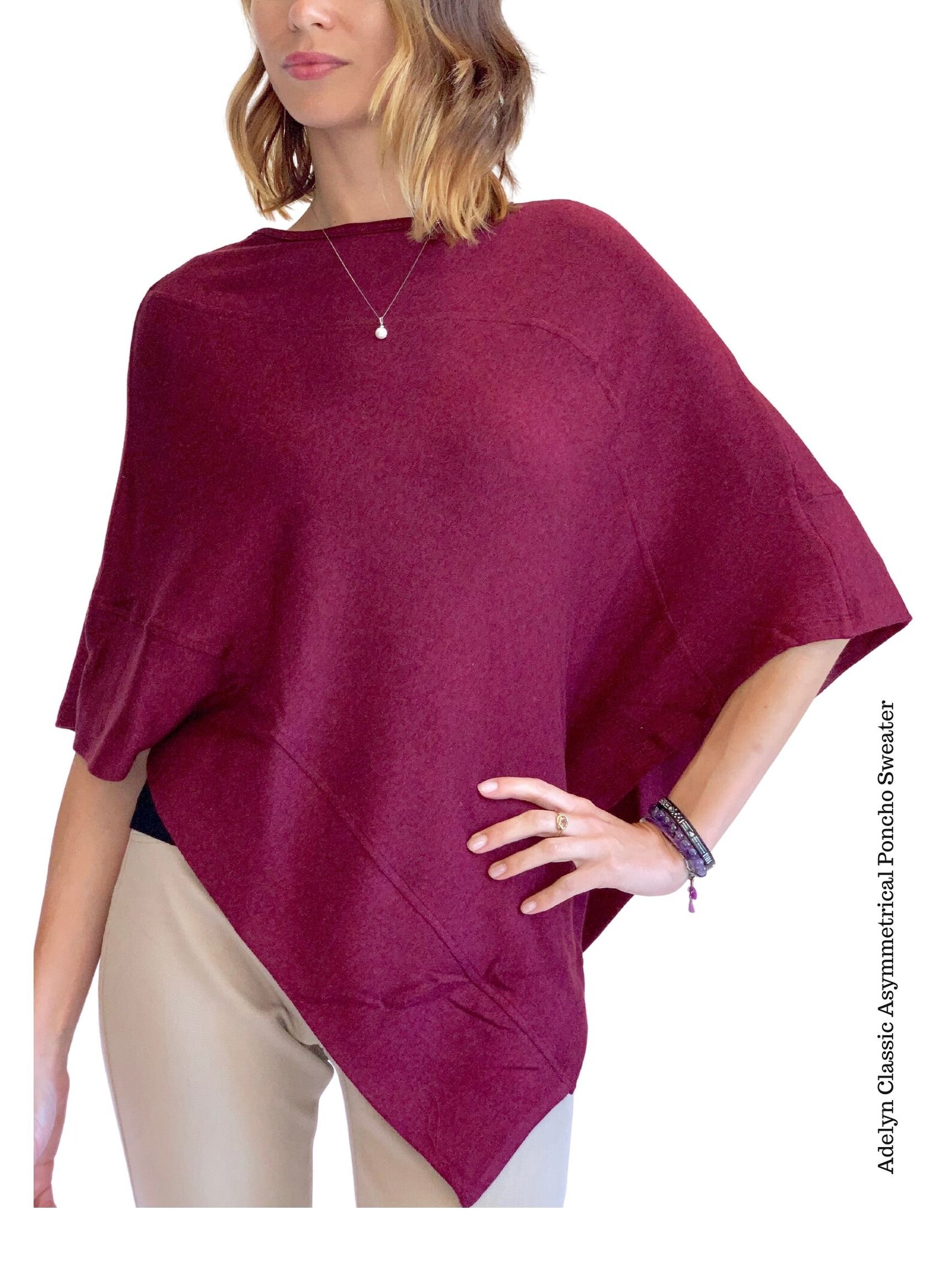 Poncho Shawl / Poncho Long / Gift Ideas for Her / Dressy Poncho ...